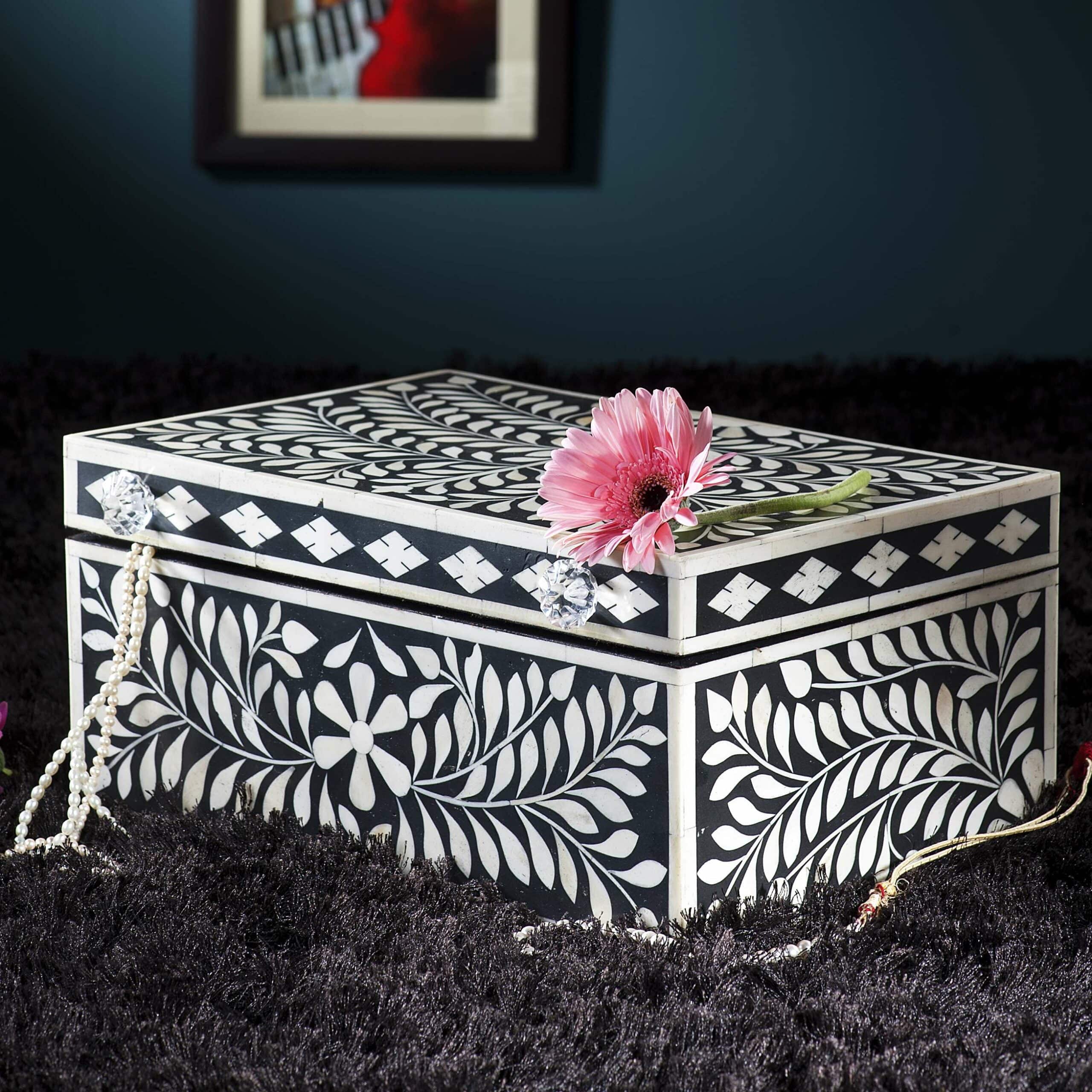 Floral Decorative Storage Boxes | BIIF